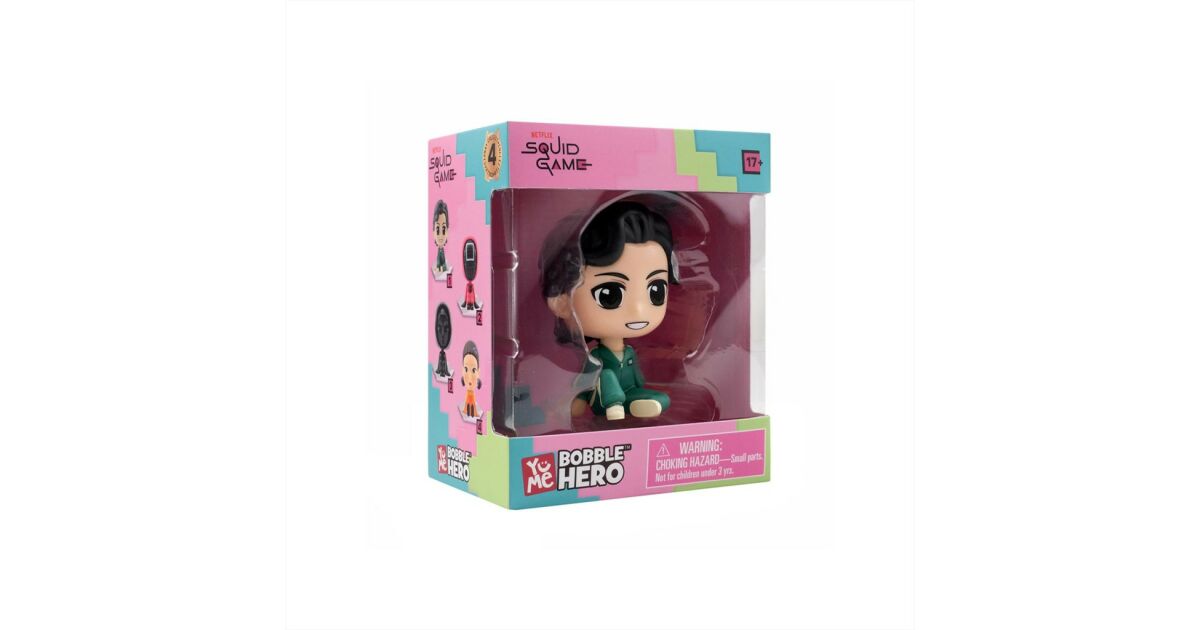 Squid Game: Bobble Hero v krabici - Seong Gi-Hun, 7 cm | Pepita.com