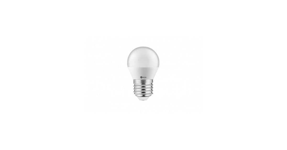 Kugelförmige LED-Birne E27, 3W(21W), warmes Licht, 200 lm, G-Tech ...