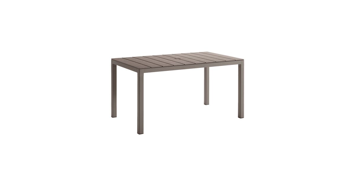 Plastikowy stół ogrodowy Tulsa cappuccino | Pepita.com