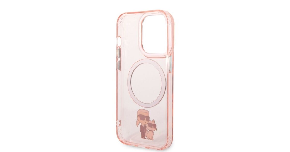 Karl Lagerfeld KLHMP14XHNKCIP iPhone 14 Pro Max 6,7 tvrdé puzdro ružové ...
