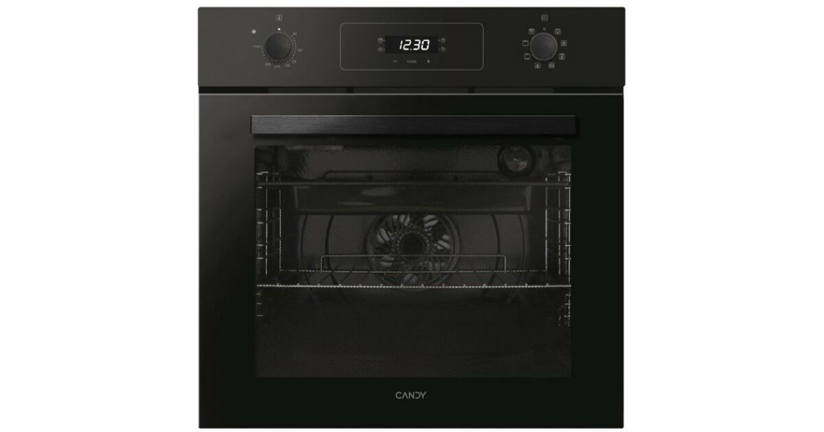 Candy F IDC X605/CA black, built-in, oven capacity: 65L, oven | Pepita.com