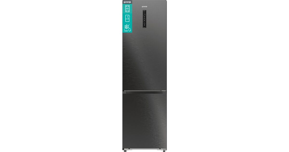 Gorenje NRB620C61BX4WFE Alulfagyasztós hűtőszekrény, 413l, M: 203 ...