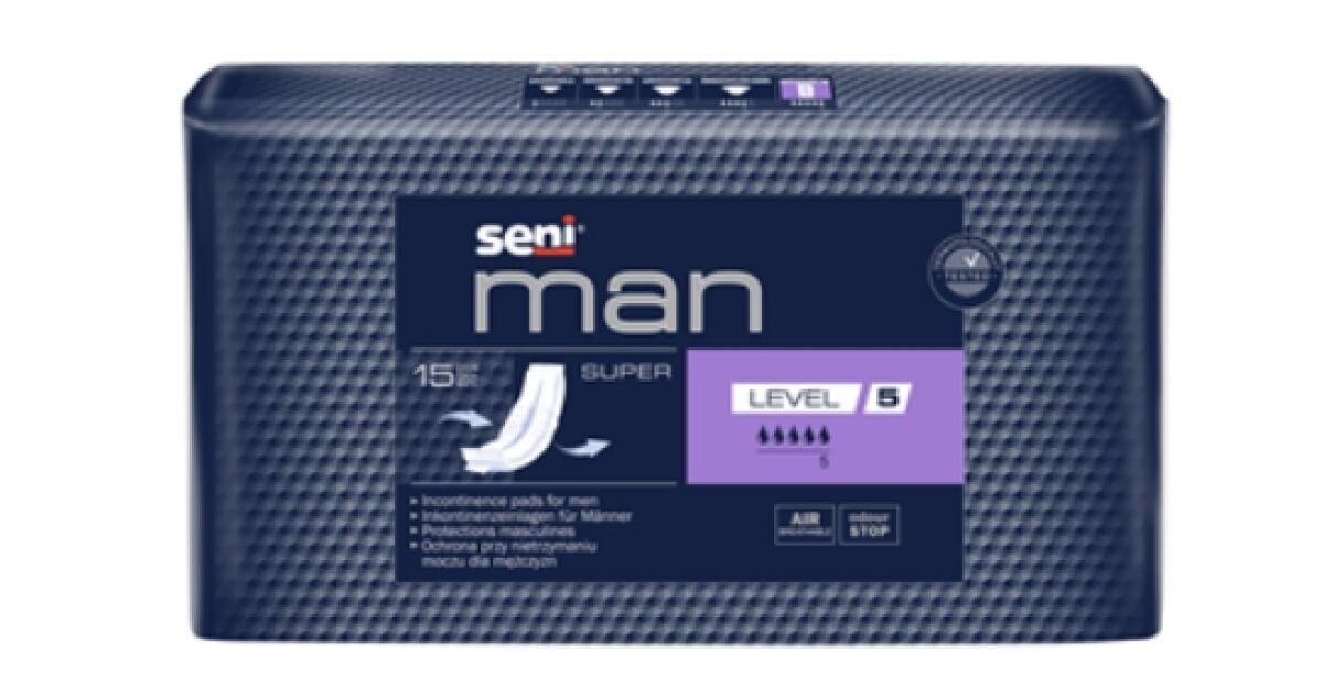 Recenzje: SENI Man Super 15 Absorbenty urologiczne | Pepita.com