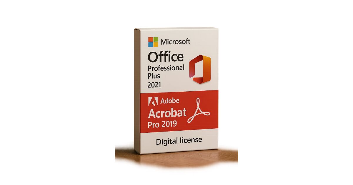 Recenzje: Pakiet Microsoft Office 2021 Pro Plus + Adobe Acrobat 2019 ...