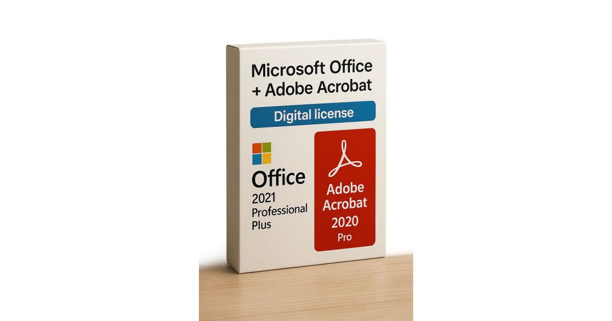 Recenzje: Pakiet Microsoft Office 2021 Pro Plus + Adobe Acrobat Pro ...
