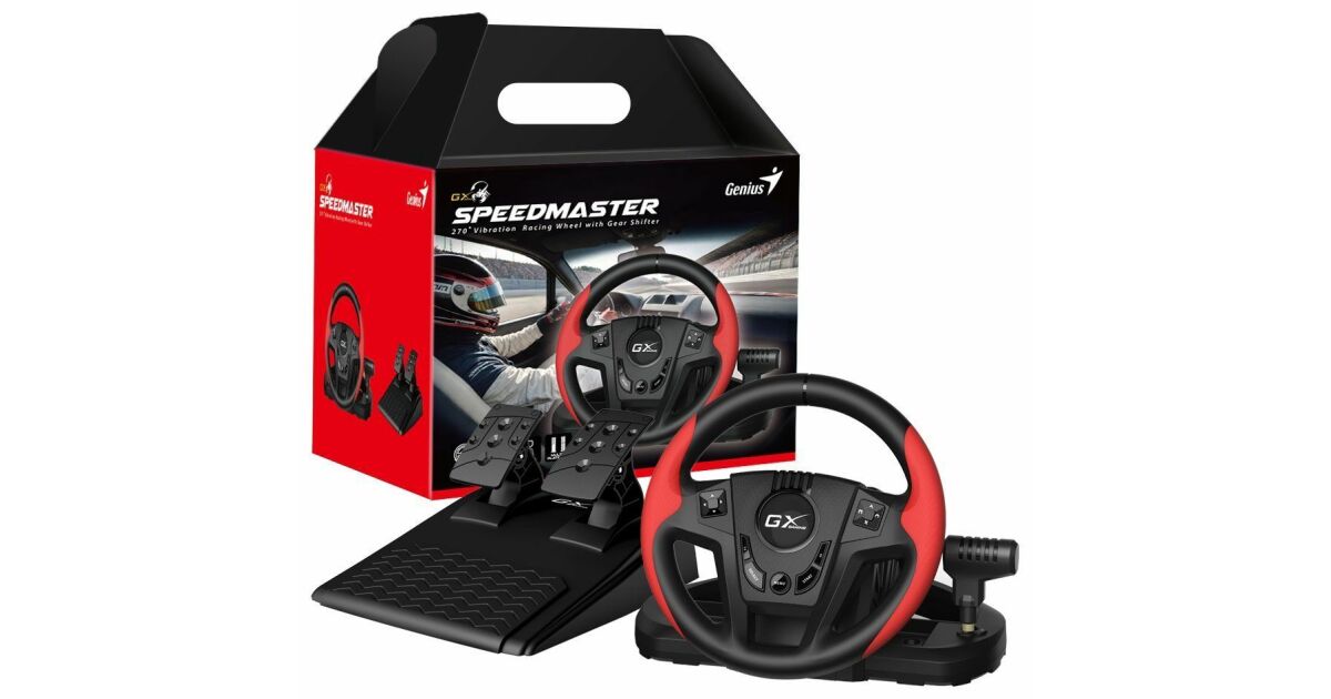 Genius SpeedMaster, 3in1, PlayStation 4, PlayStation 3, PC, 270˚, USB ...