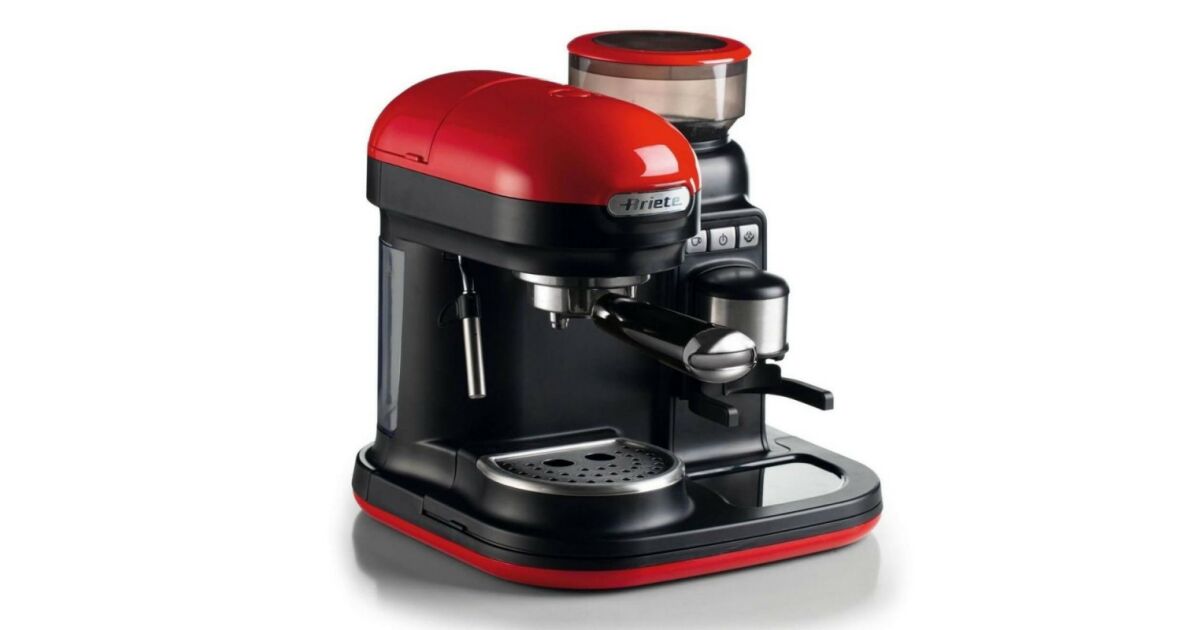 Espressor Ariete ESPRESSO MODERNA 1318/00, 1080W, 15 bar, 0,8 l ...