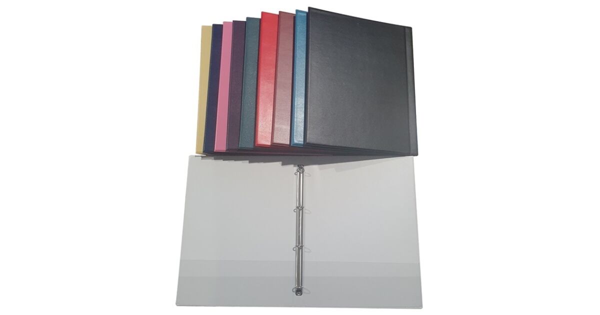 Plastweld PVC A5 2 gyűrűs fekete 2cm gyűrűs mappa | Pepita.hu