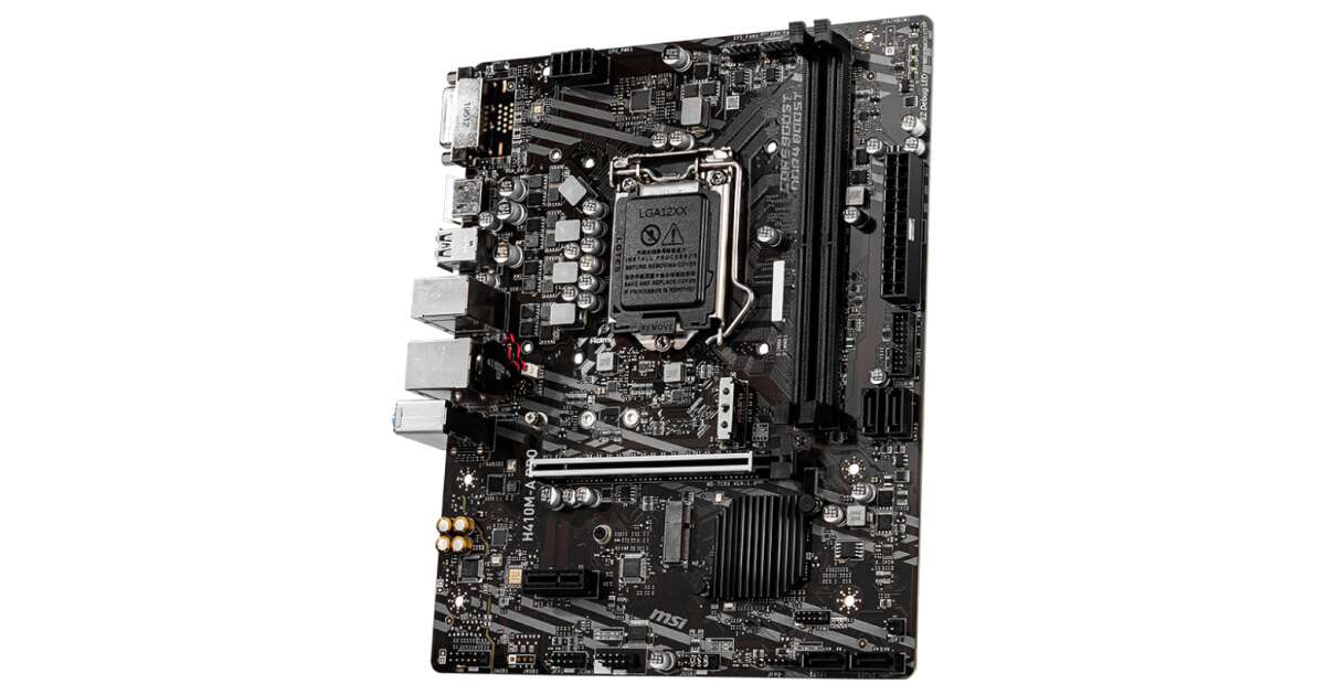 Placă de bază MSI H410M-A PRO Intel H410 LGA 1200 Micro ATX | Pepita.com