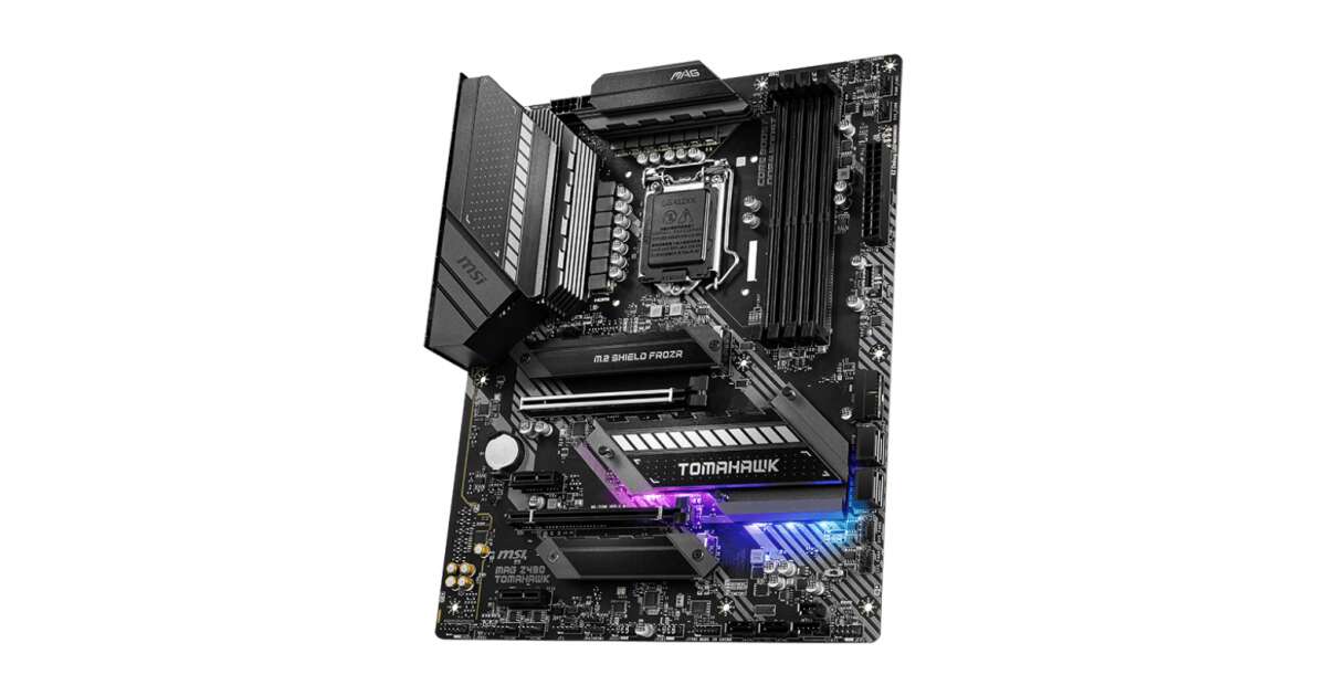 MSI MAG Z490 TOMAHAWK Mainboard Intel Z490 LGA 1200 (Socket H5) ATX ...