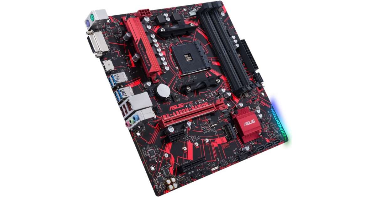 ASUS EX-A320M-GAMING AMD A320 Gniazdo AM4 Micro ATX | Pepita.com