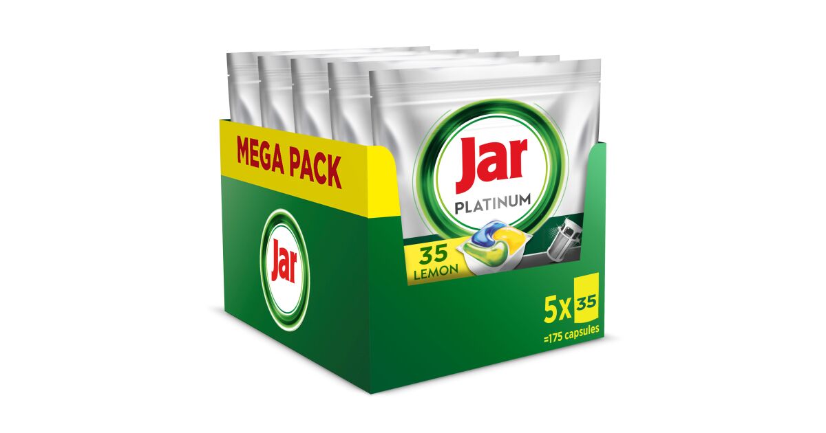 Jar Platinum All In One Lemon Mosogatógép kapszula 175db | Pepita.hu