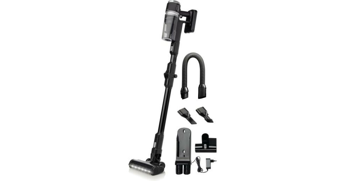Hisense HVC6664BK upright vacuum cleaner, 400W, Black | Pepita.com
