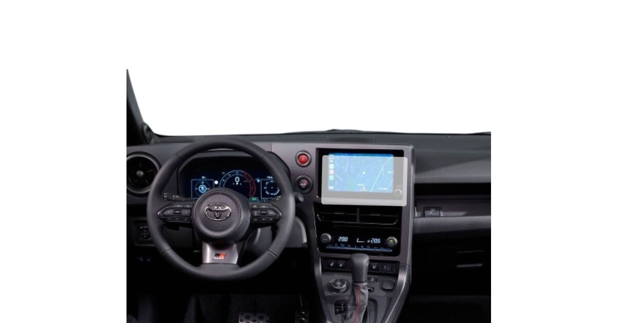 Navigationsschutzfolie, Duragon, Toyota Yaris 2024-2025, für das ...