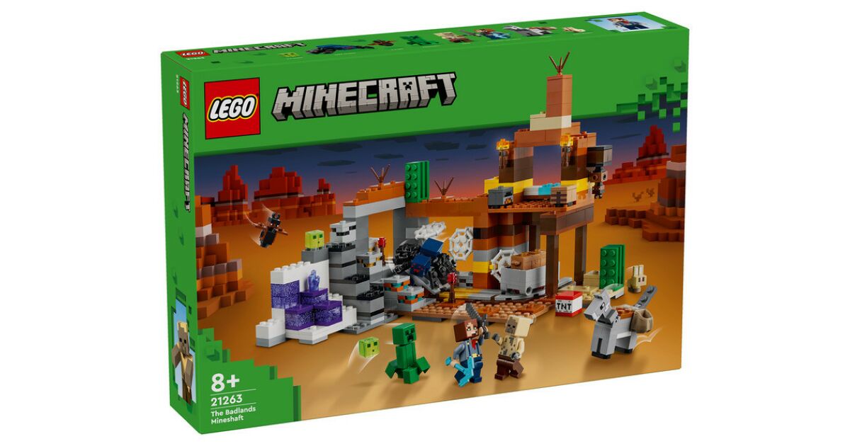 LEGO Minecraft 21263 A pusztasági bánya | Pepita.hu