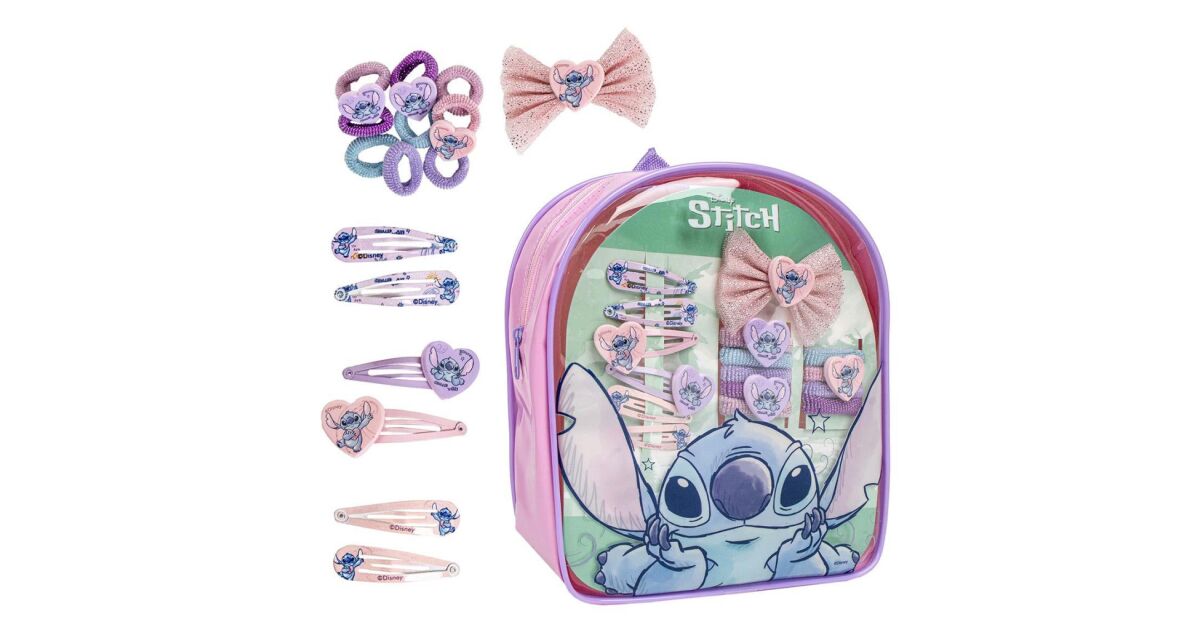 Disney Lilo a Stitch, sada vlasových doplnkov s láskou k mimozemšťanom ...