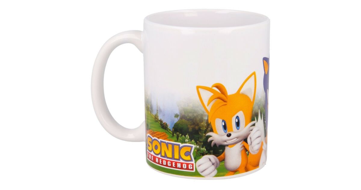 Porcelánový hrnček Sonic the Hedgehog Power Trio 325 ml (11 oz) v ...