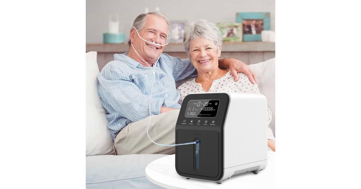Concentrator de Oxigen Portabil NeoHGS, Capacitate 1-9L/min ...
