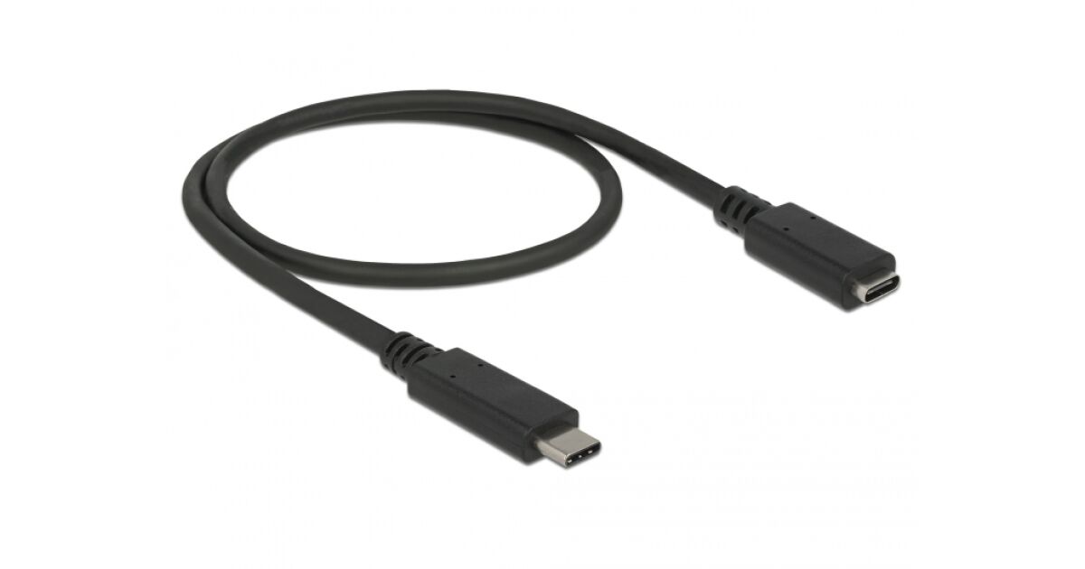 Delock Bovítokábel SuperSpeed USB (USB 3.1 Gen 1) USB Type-C dugó ...