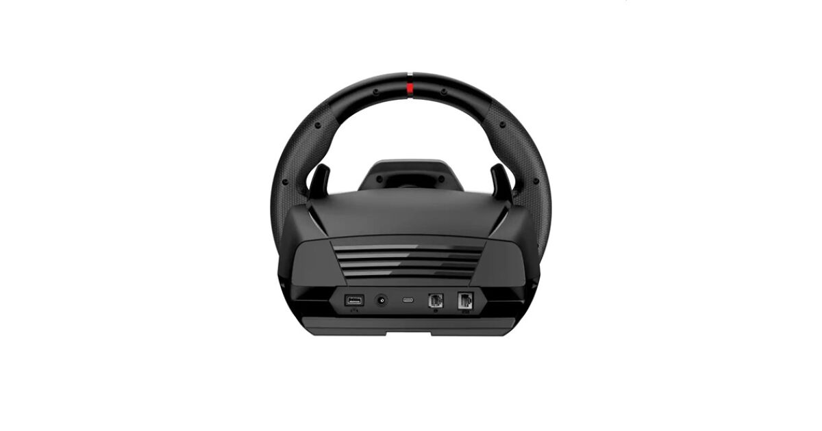 Genius SpeedMaster X5 FF PC/Xbox One/PS4 fekete versenykormány + pedál ...