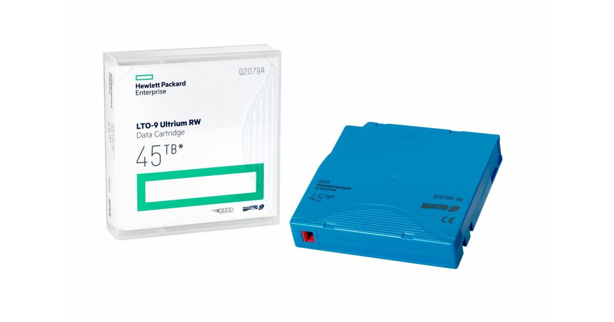 HP Q2079A LTO9 Ultrium 45TB MP RW Data Cartridge | Pepita.com