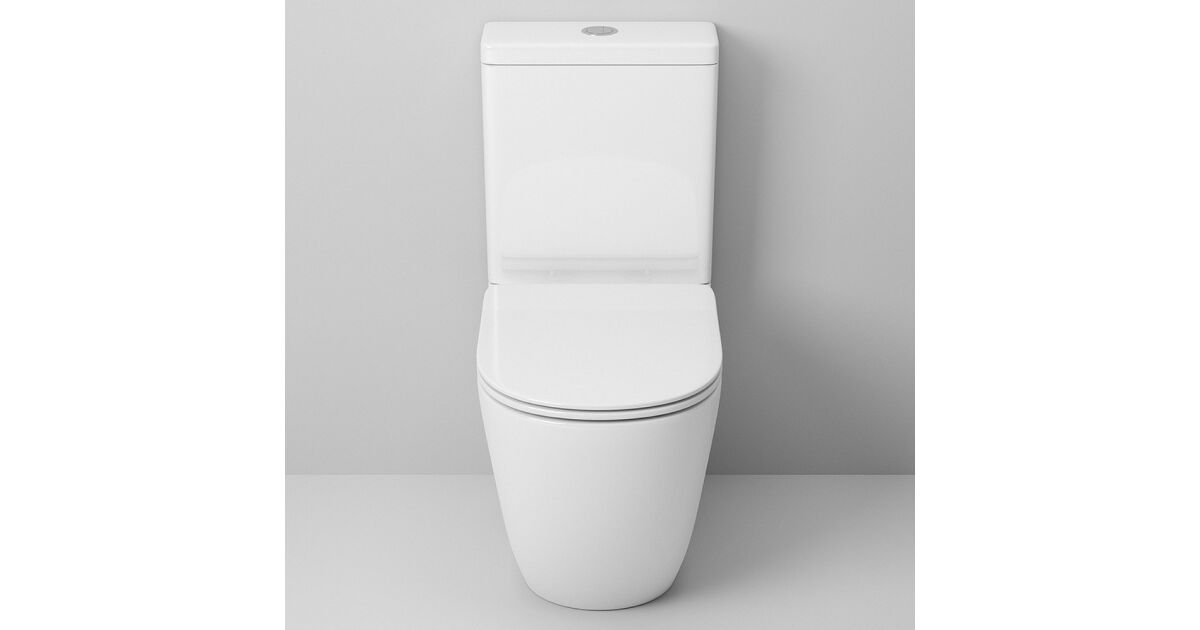 Welland Primo Tornado kompakt/monoblokk WC szett + soft-close slim WC ...