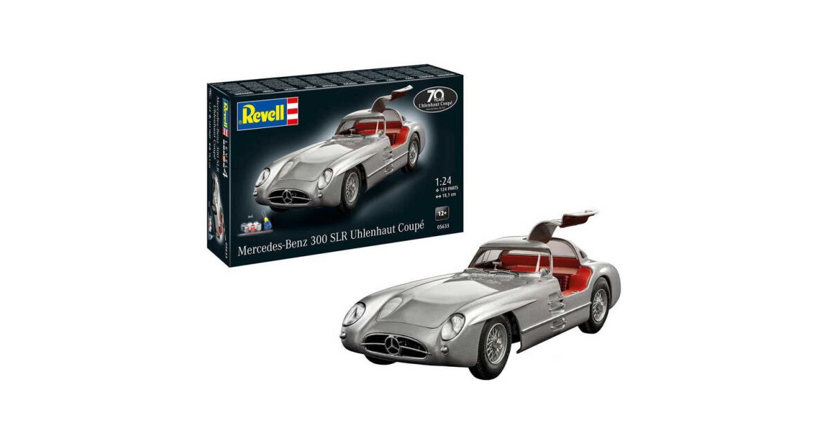Revell Gift Set Mercedes-Benz 300 SLR 70th Anniversary (05633) makett ...