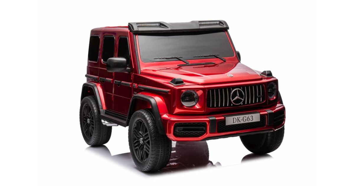 BO Mercedes-Benz G63 4x4 2személyes elektromos autó PIROS | Pepita.hu