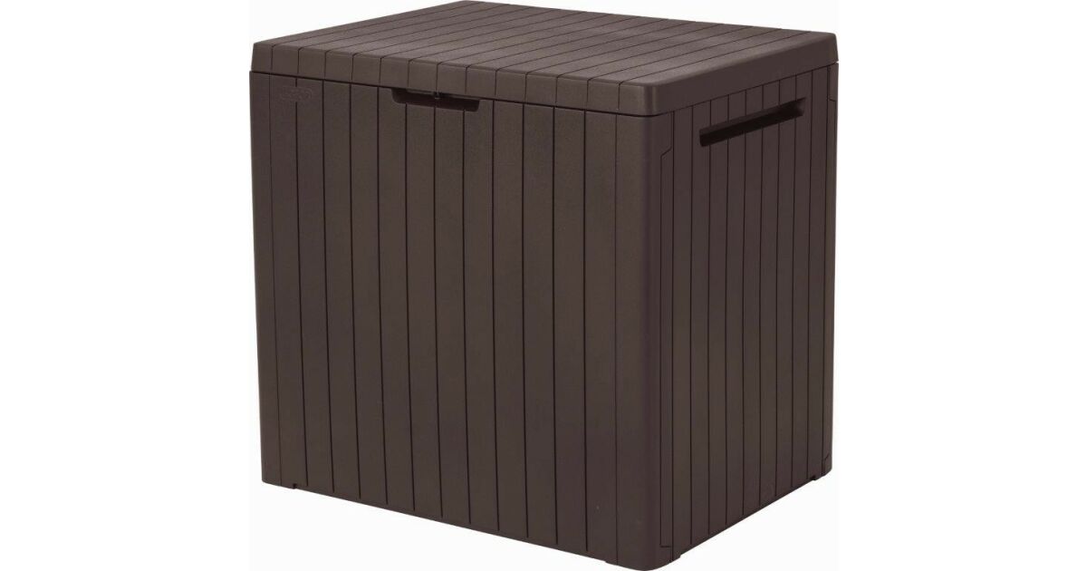 Keter City Storage Box 113L kerti doboz, barna | Pepita.hu