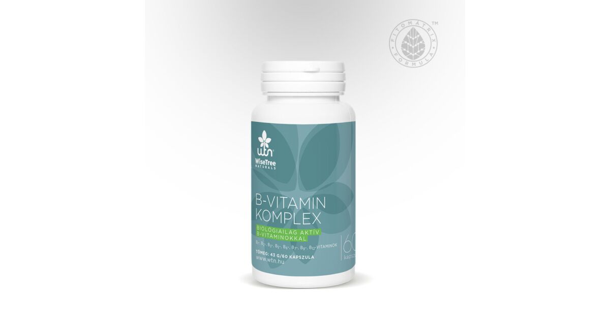 WTN B-vitamin komplex 60 kapszula | Pepita.hu