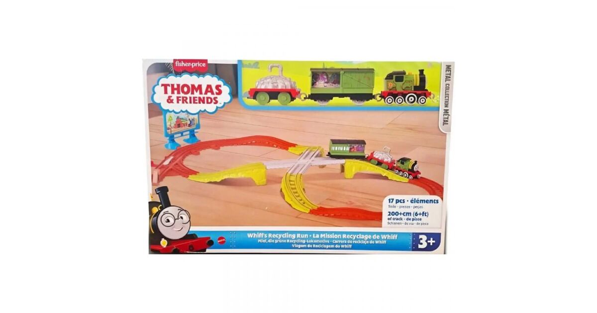 Fisher-Price: Thomas és barátai - Whiff's recycling run pályaszett ...