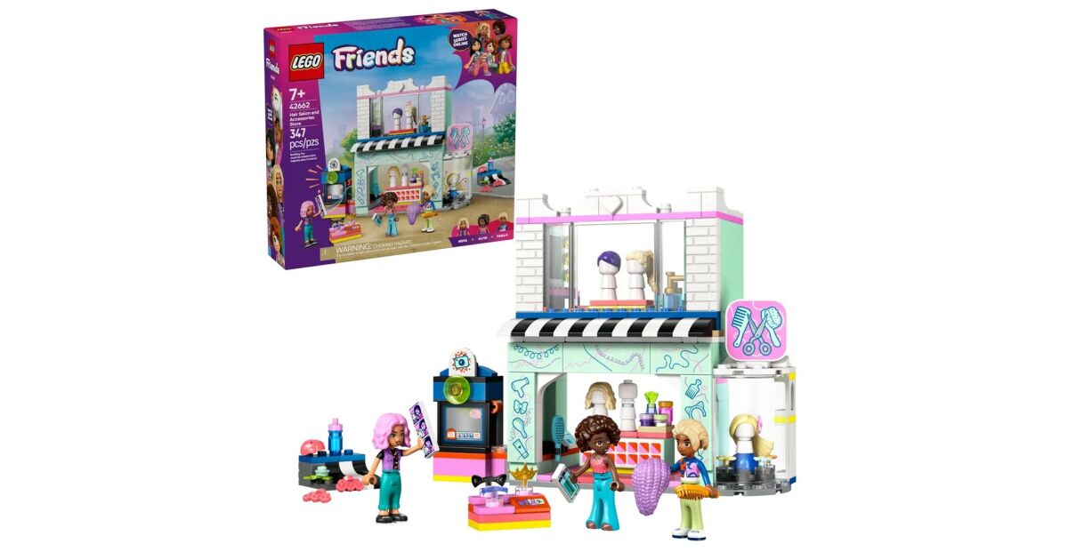 LEGO® (42662) Friends - Fodrászat és fodrászkellékek boltja | Pepita.hu