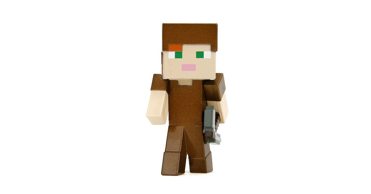 JADA Minecraft fém figura - Alex in leather armor | Pepita.hu