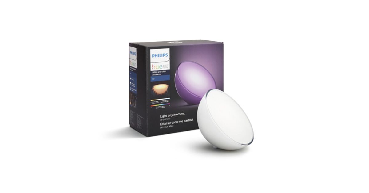Philips Hue | Tragbare Hue Go-Leuchte | 6 W | Weiß- und Farbambiente ...