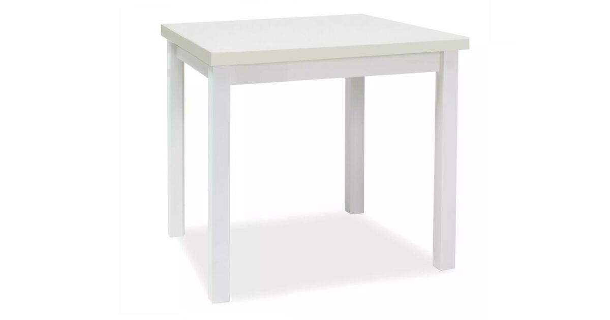 Adam 90 Fehér Matt Étkezőasztal Laminált MDF | Pepita.hu