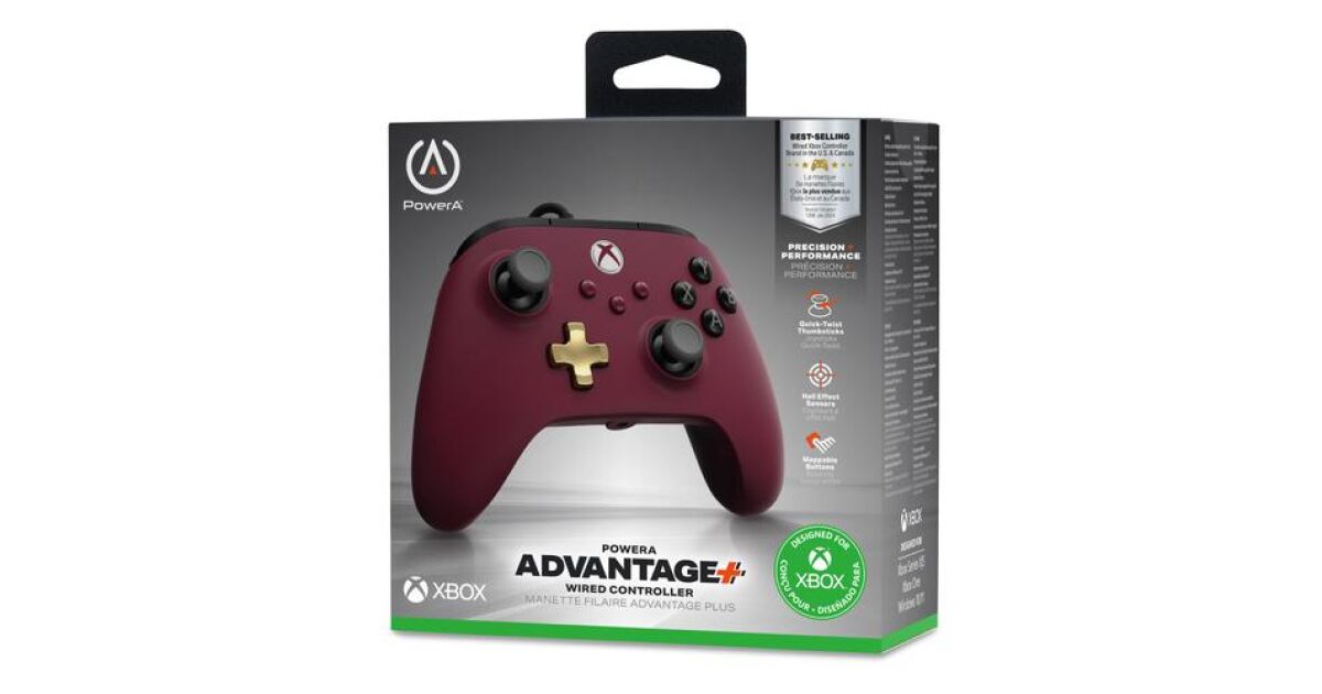 PowerA Advantage+, Xbox Series X|S, Xbox One, PC, Twist Thumbstick ...
