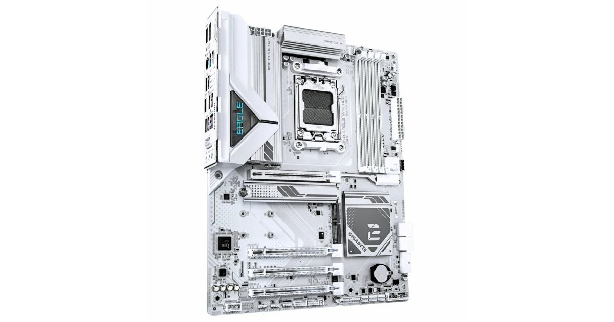 GIGABYTE B850 EAGLE WIFI7 ICE AMD B850 Socket AM5 ATX PC alaplap ...