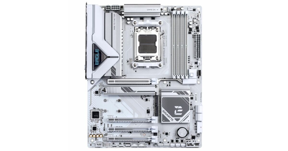 GIGABYTE B850 EAGLE WIFI7 ICE AMD B850 Socket AM5 ATX PC alaplap ...