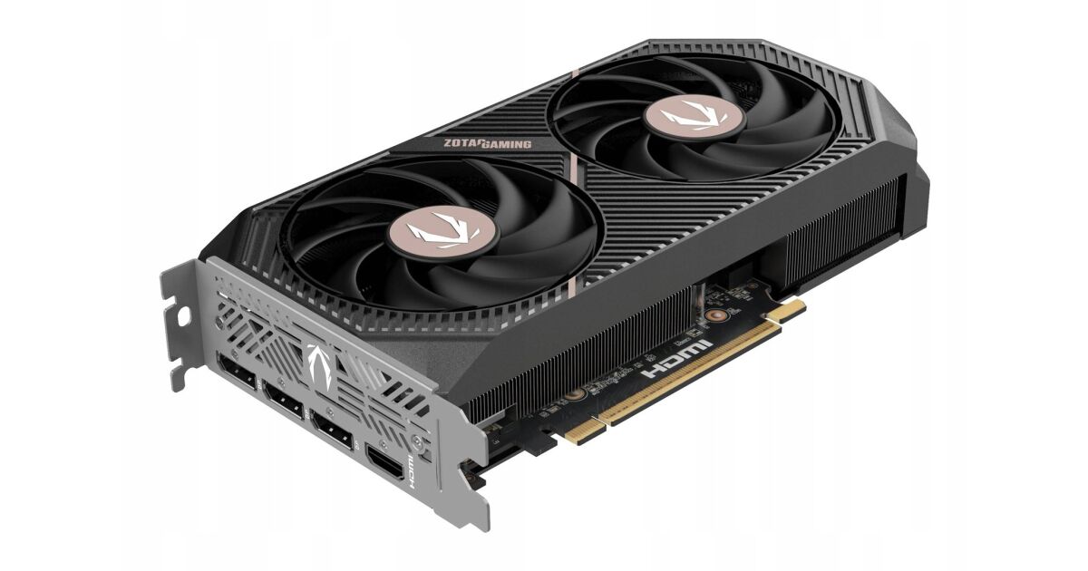 Grafická karta Zotac GAMING GeForce RTX 5060 Ti AMP NVIDIA 8 GB GDDR7 ...