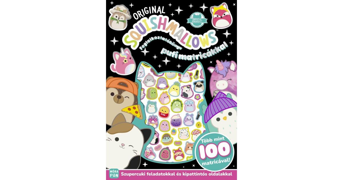 Squishmallows- Beschäftigungsbuch - auf Ungarisch | Pepita.com