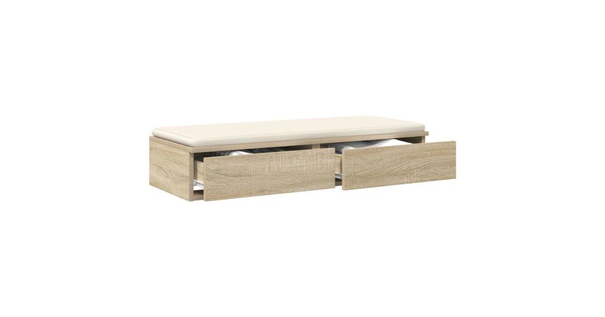 Ágy Fiókok Sonoma Tölgy 80x36,5x16,5 cm Mérnöki Fa | Pepita.hu