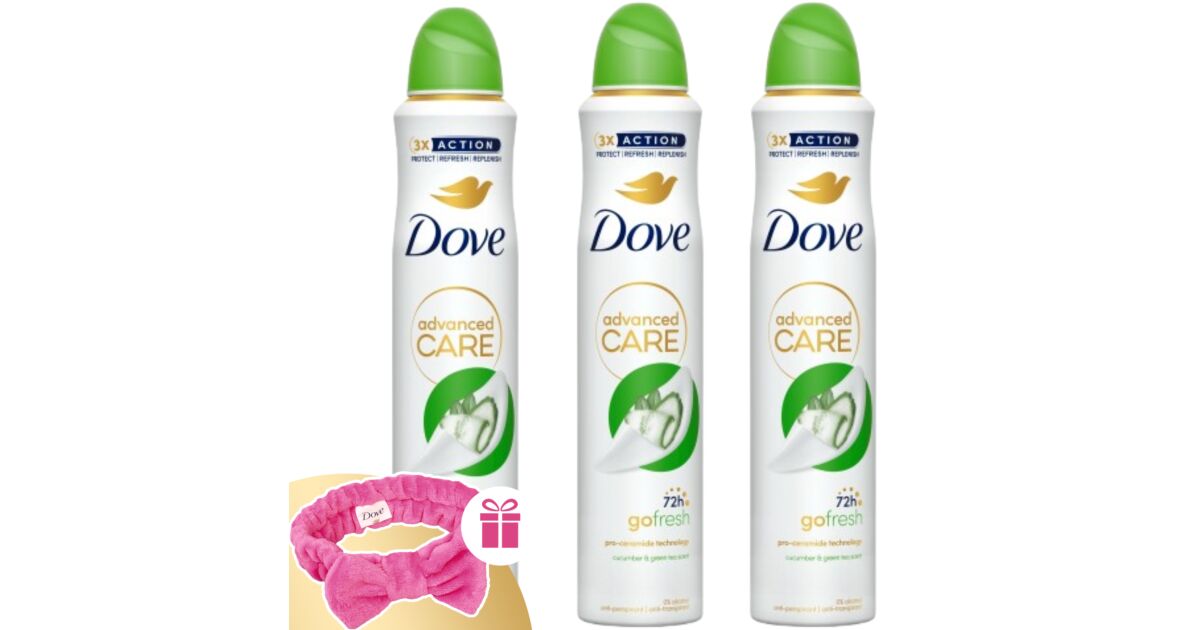 Dove Go Fresh Women's Antiperspirant Deodorant Cucumber and Green Tea ...