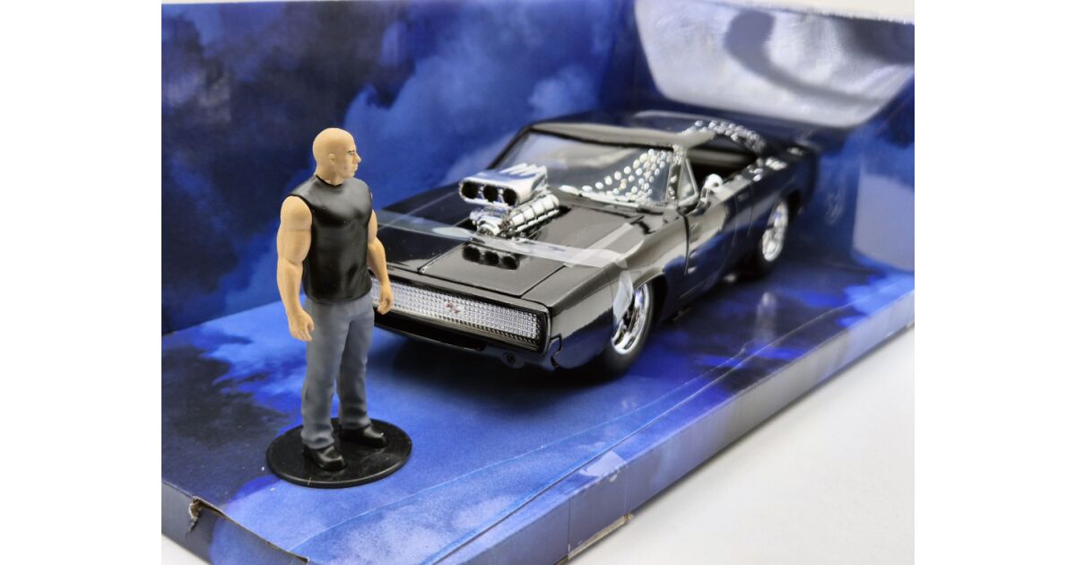 Dom's Dodge Charger (1970) - Dom figurával - Fast & Furious - Halálos ...