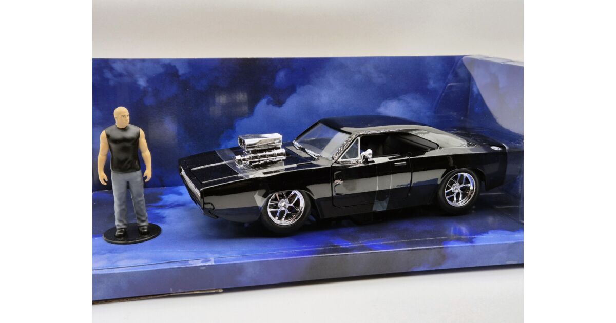 Dom's Dodge Charger (1970) - Dom figurával - Fast & Furious - Halálos ...