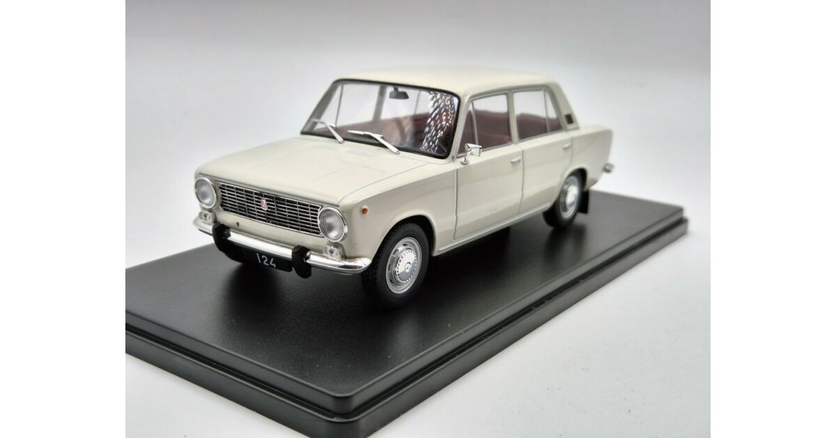 Fiat 124 / Lada 2101 (1970) - Whitebox - 1:24 | Pepita.hu