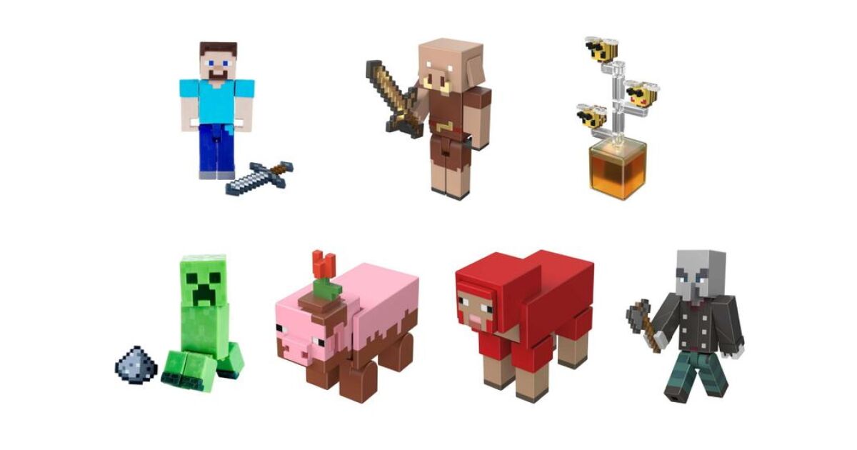 Minecraft figura - többféle (GTP08) | Pepita.hu