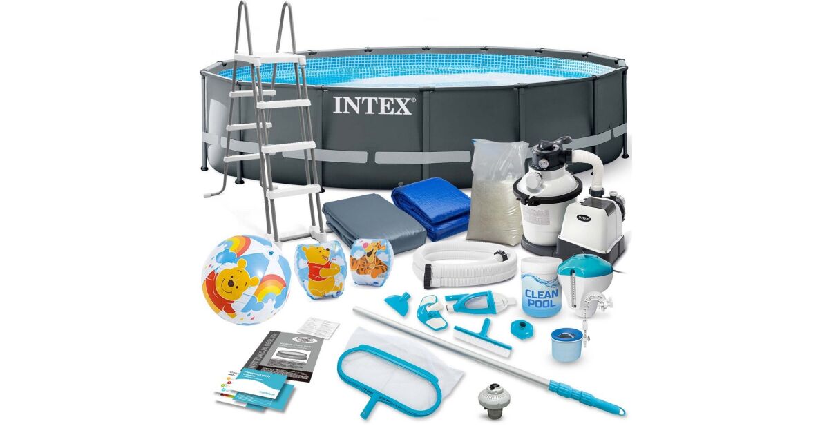 Intex 26326 488 x 122 cm 20in1 keretes kerti medence 488 x 122 cm ...