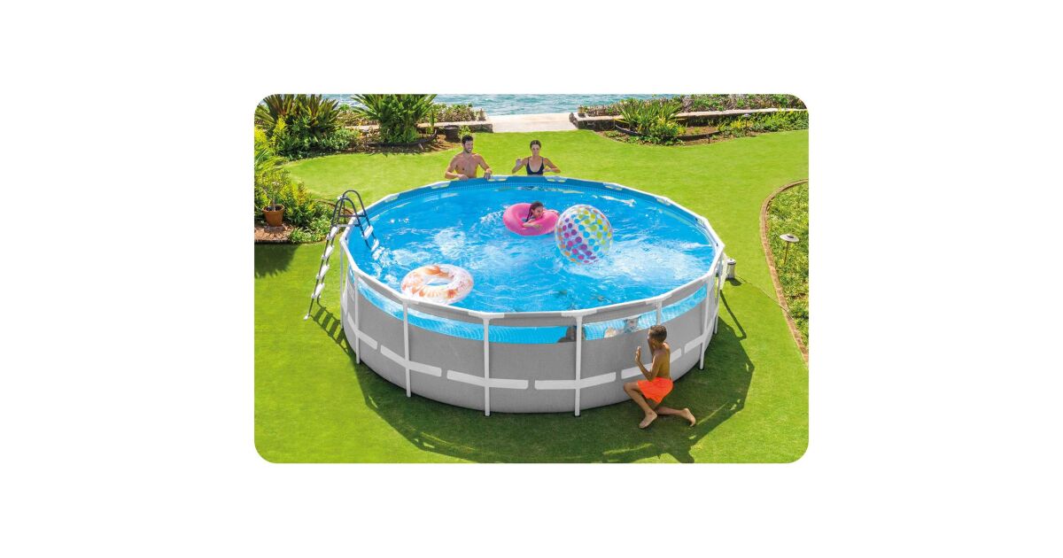 Intex 26730 488 x 122 cm 21in1 keretes kerti medence 488 x 122 cm ...