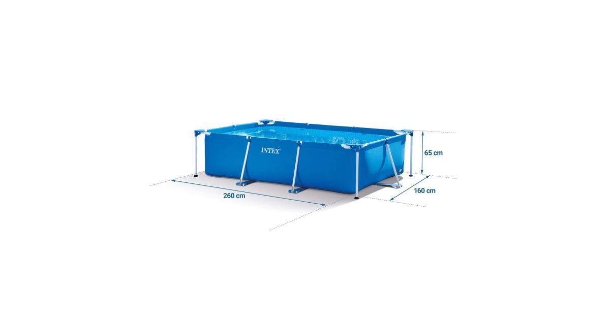 Kerti keret medence 260 x 160 x 65 cm intex 28271 | Pepita.hu