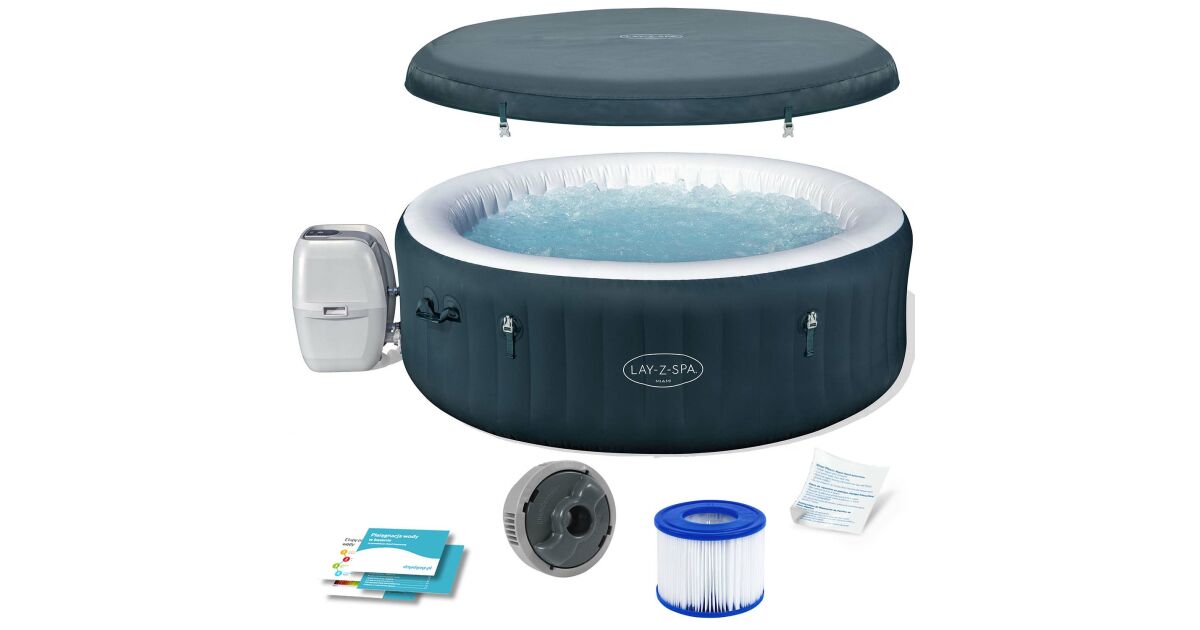 Lay-z miami zöld 6 személyes felfújható spa bestway 6001d | Pepita.hu